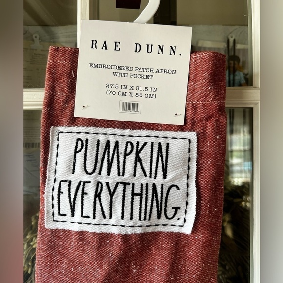 Rae Dunn | Kitchen | Nwtrae Dunn Pumpkin Everything Apron | Poshmark